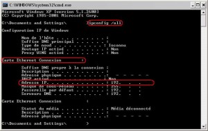 Connaître son adresse IP et savoir la configurer
